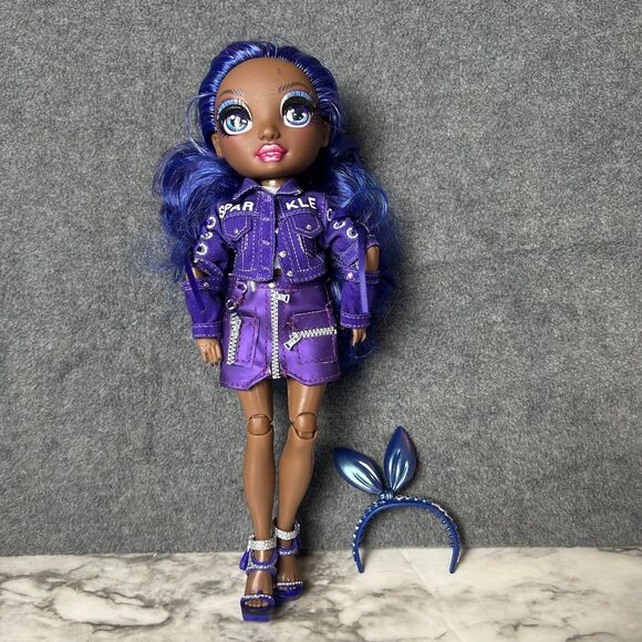 Toys | Rainbow High Doll 11 Krystal Bailey Fashion Doll Indigo | Poshmark